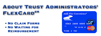 About the mbi Flex Convenience Card
